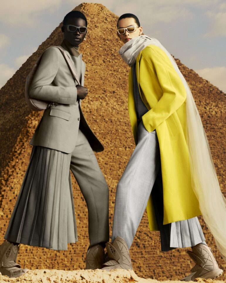 Ancient majesty, modern marvels: Dior's Fall 2023 campaign mesmerizes ...