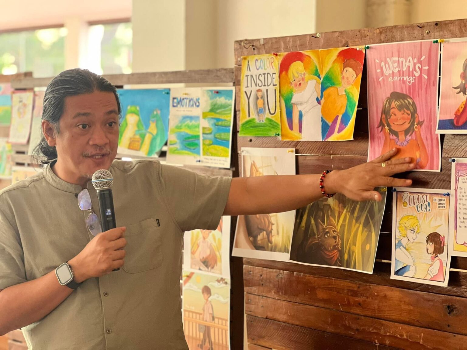 Artist Felix Mago Miguel inspires next gen illustrators in workshop on ...