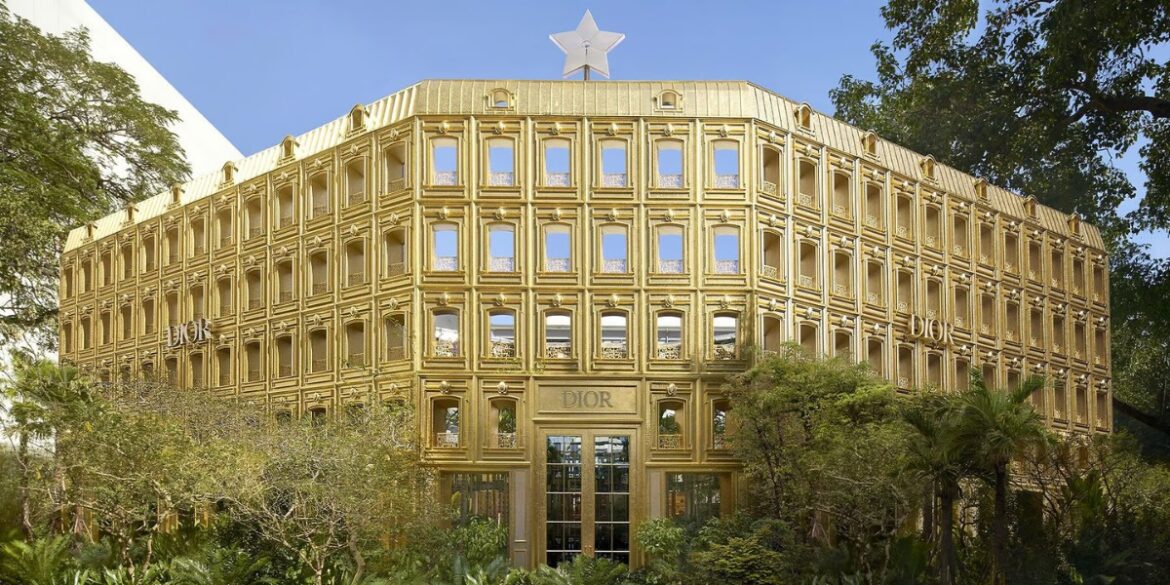 A look inside Dior’s ‘Gold House’ in Bangkok, a dazzling space ...