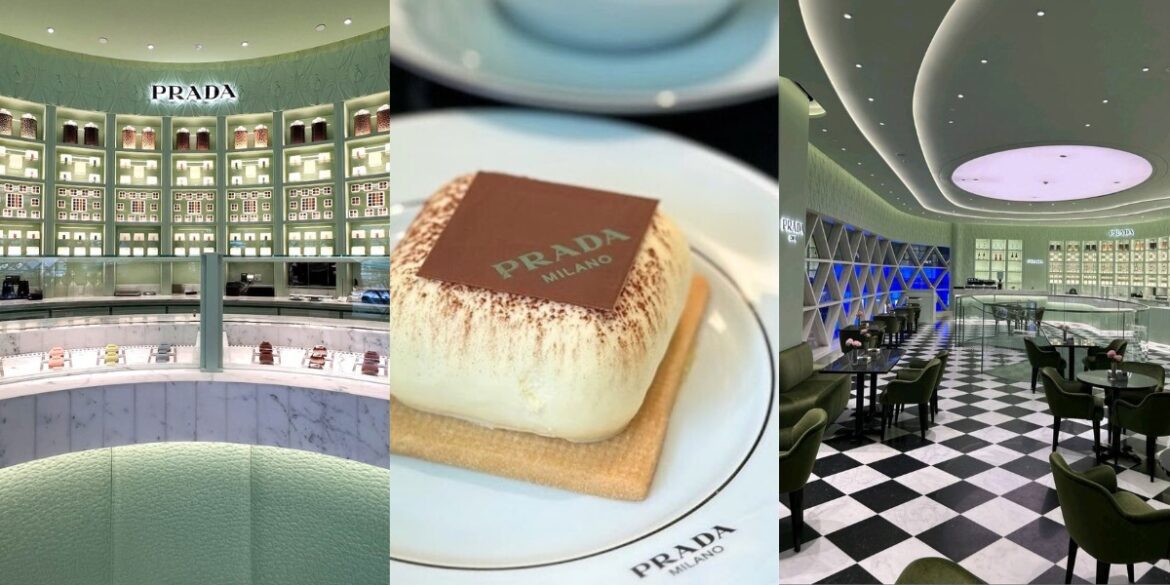 Take a look inside Prada Caffè Singapore, the maison’s first bistro in ...