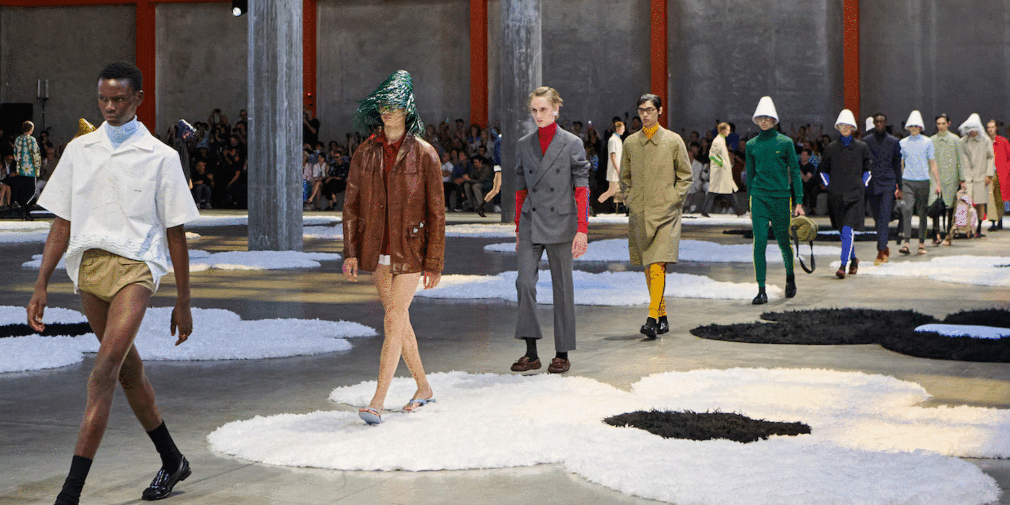 Prada Men’s Spring/Summer 2026 keeps things light and calm
